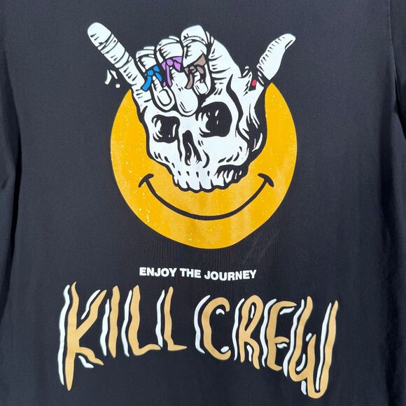 Kill Crew | Shirts | Killcrew T Shirt Mens Medium Black Hang Loose ...